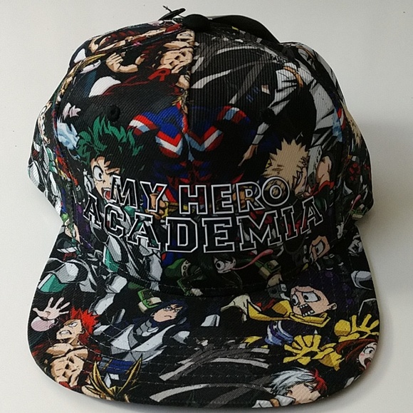 Bioworld | Accessories | Nwt My Hero Academia Sublimation Hat Baseball ...
